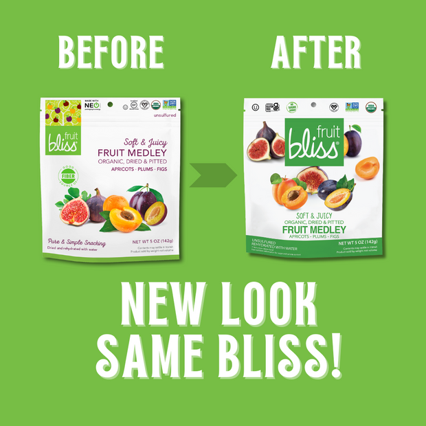 2-Pack Fruit Bliss Organic Fruit Medley 5 oz