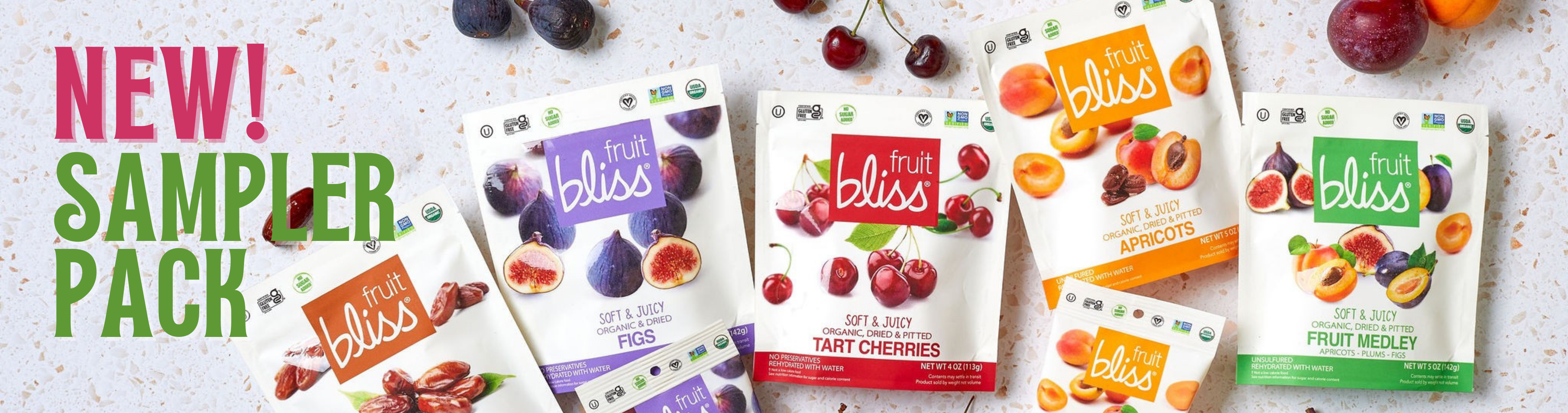 Fruit Bliss Organic Dried Fruit Snacks